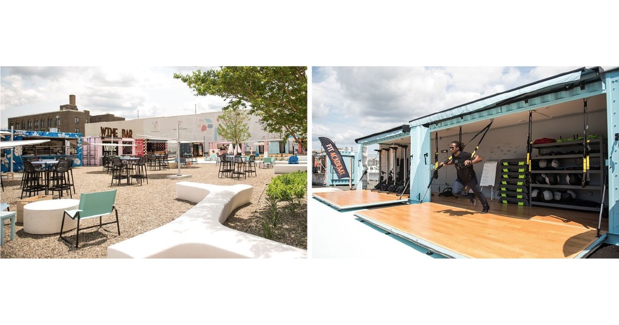 Pop-Up Shipping Container Park Opens Tomorrow in Philadelphia