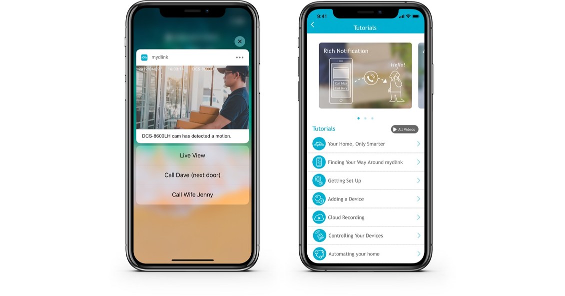 D-Link Launches Two New mydlink App Features for Better User Experiences