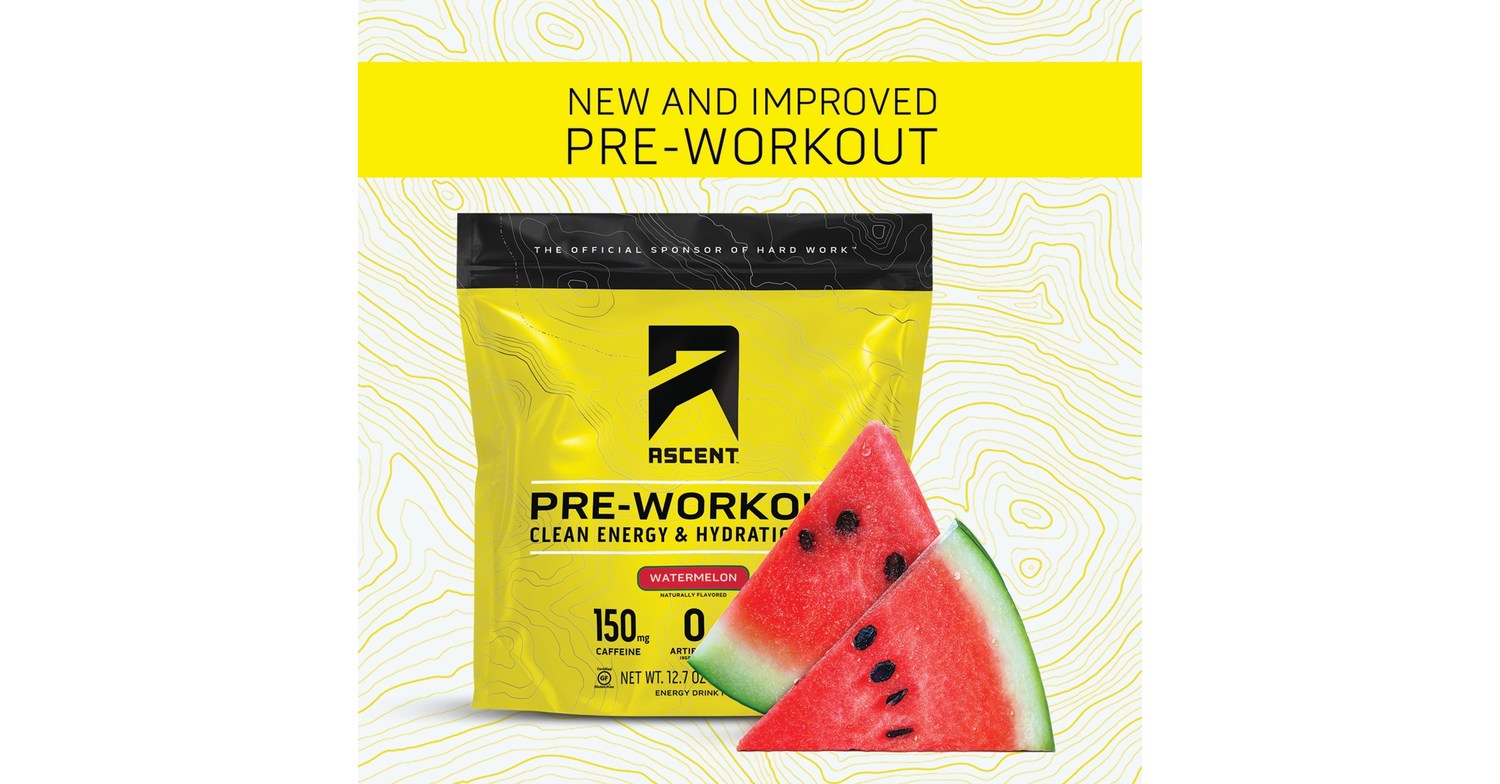 Ascent Launches New Pre-Workout Recipe