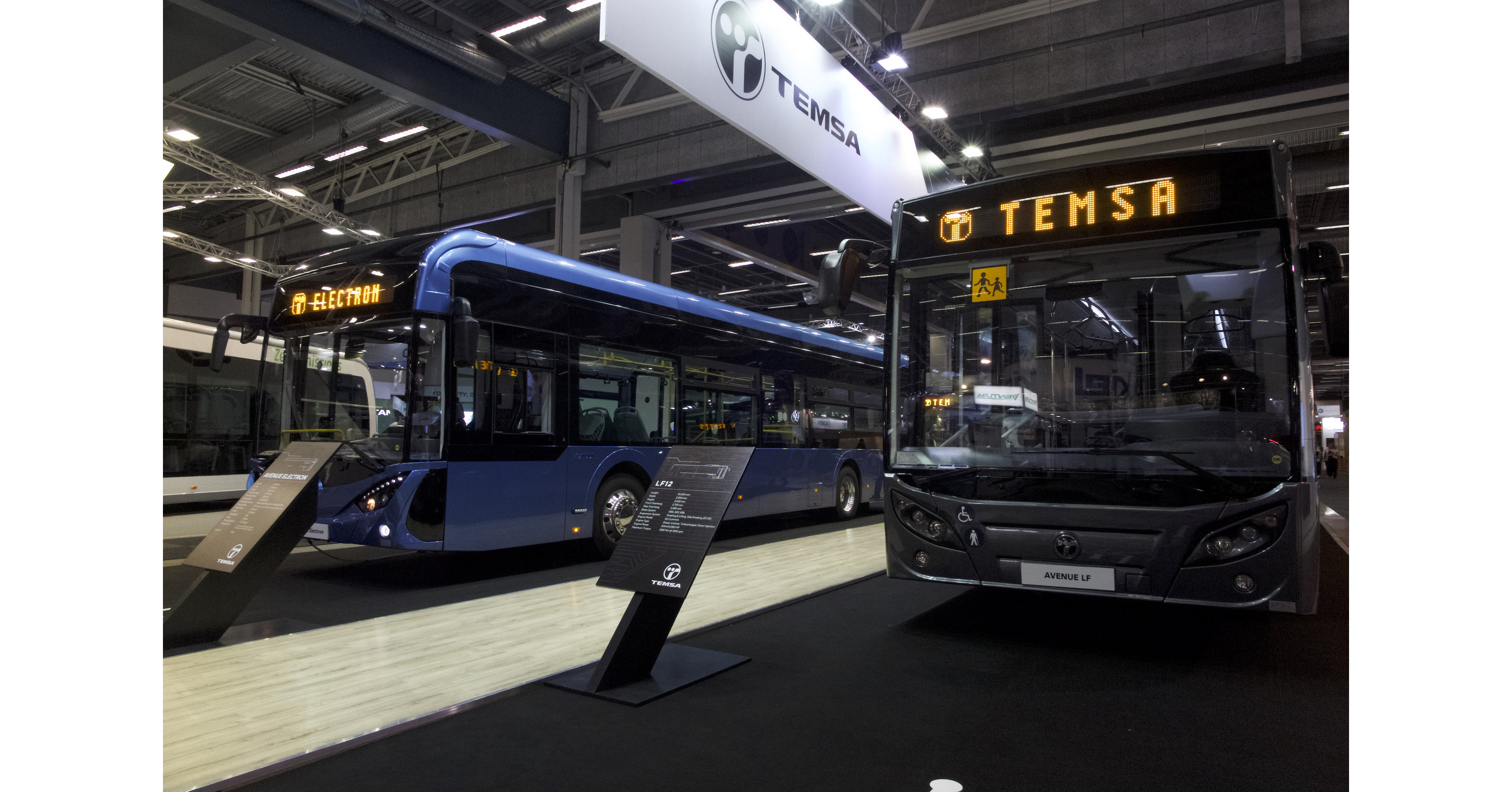 TEMSA Exhibited Three Vehicles Including Two Electric Versions at the ...