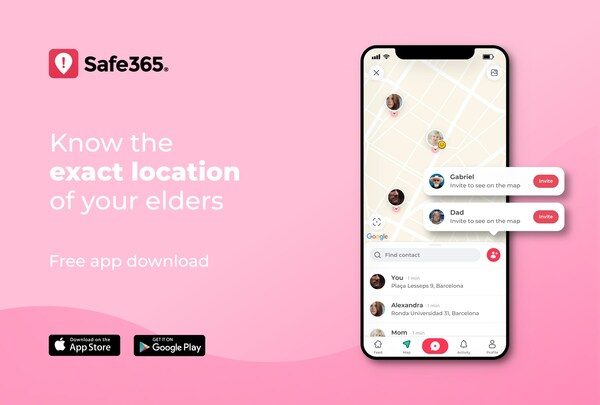 Safe365 Launches First-Ever Free Mobile Care App for Seniors