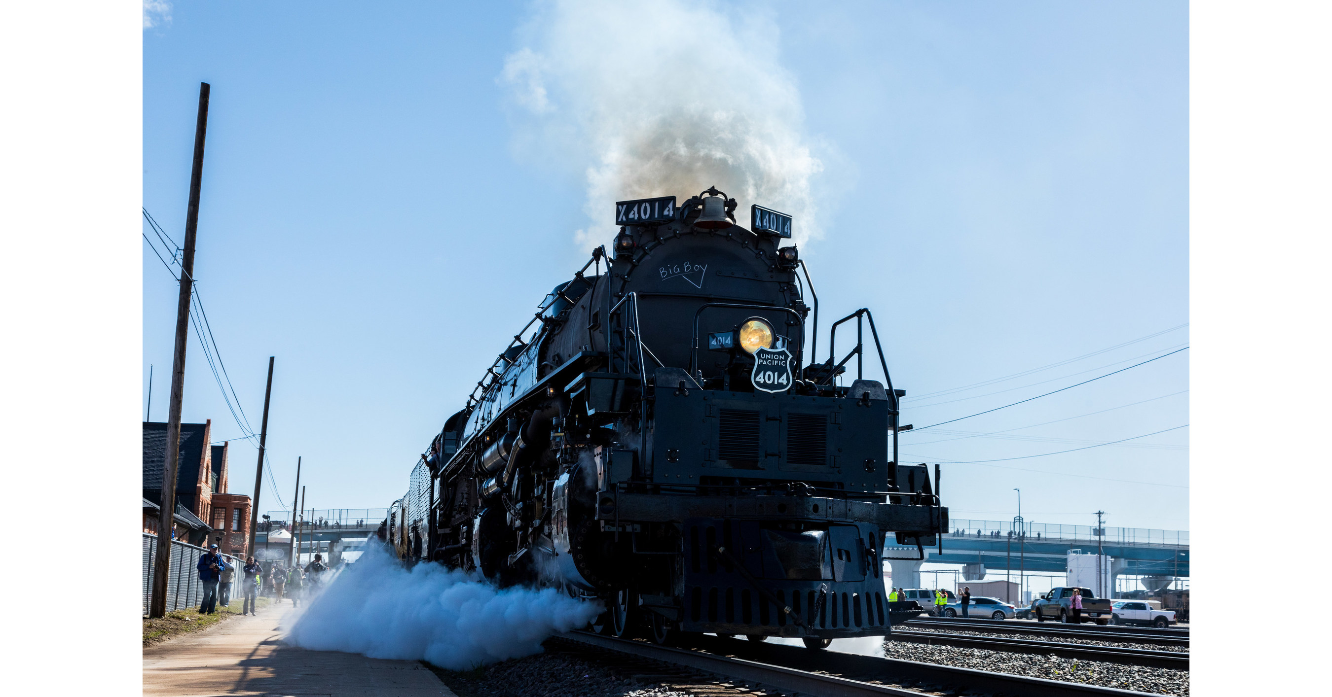 Union Pacific's Big Boy No. 4014 Locomotive Prepares for 'Great Race Across the Midwest'