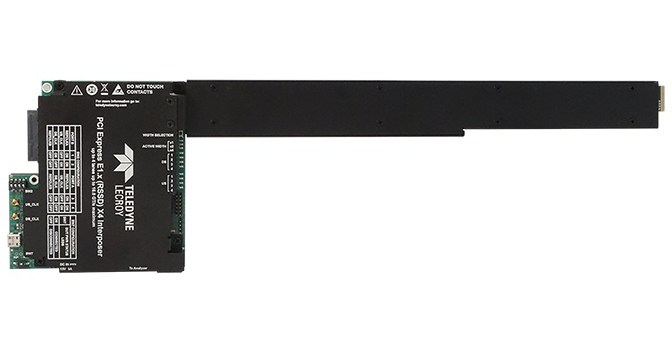 Industry's First PCIe® 4.0 x4 EDSFF Interposer for SSD Protocol Analysis