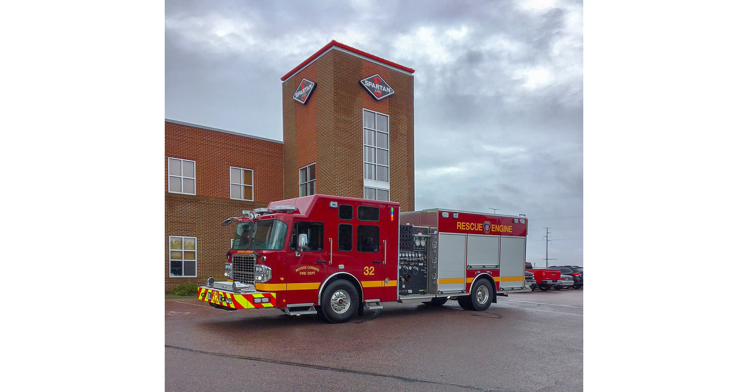 Spartan Emergency Response Displayed Safety-First Design Rescue Pumper ...