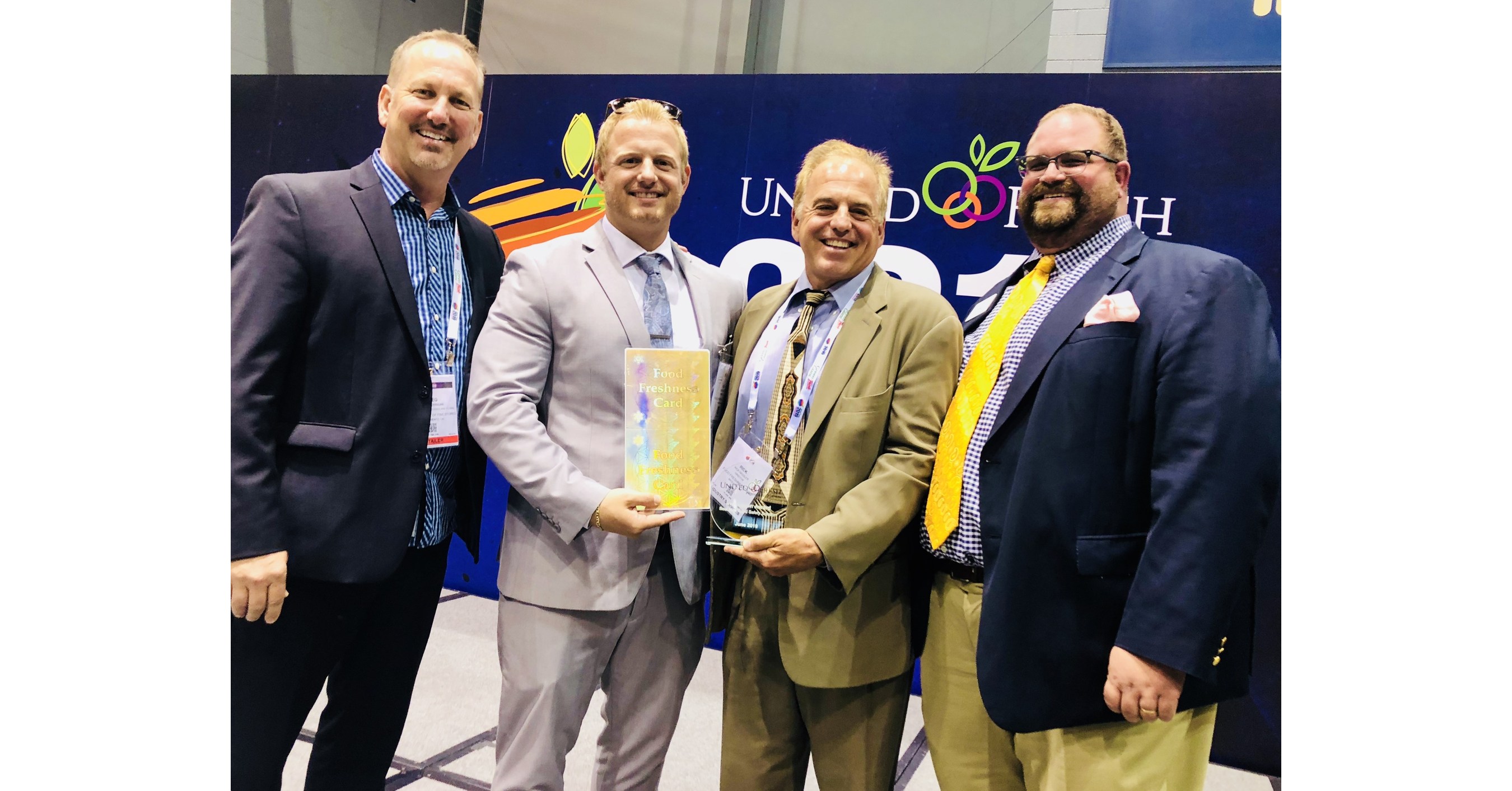 Food Freshness Card Awarded Best Food Safety Solution at United Fresh ...