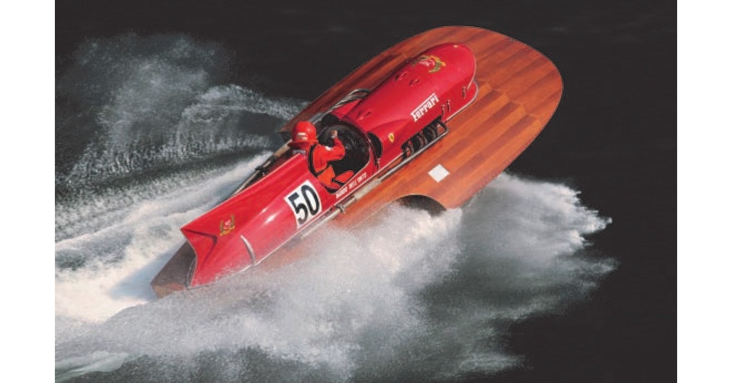 Engine Restoration Begins on One-of-a-Kind Ferrari Boat