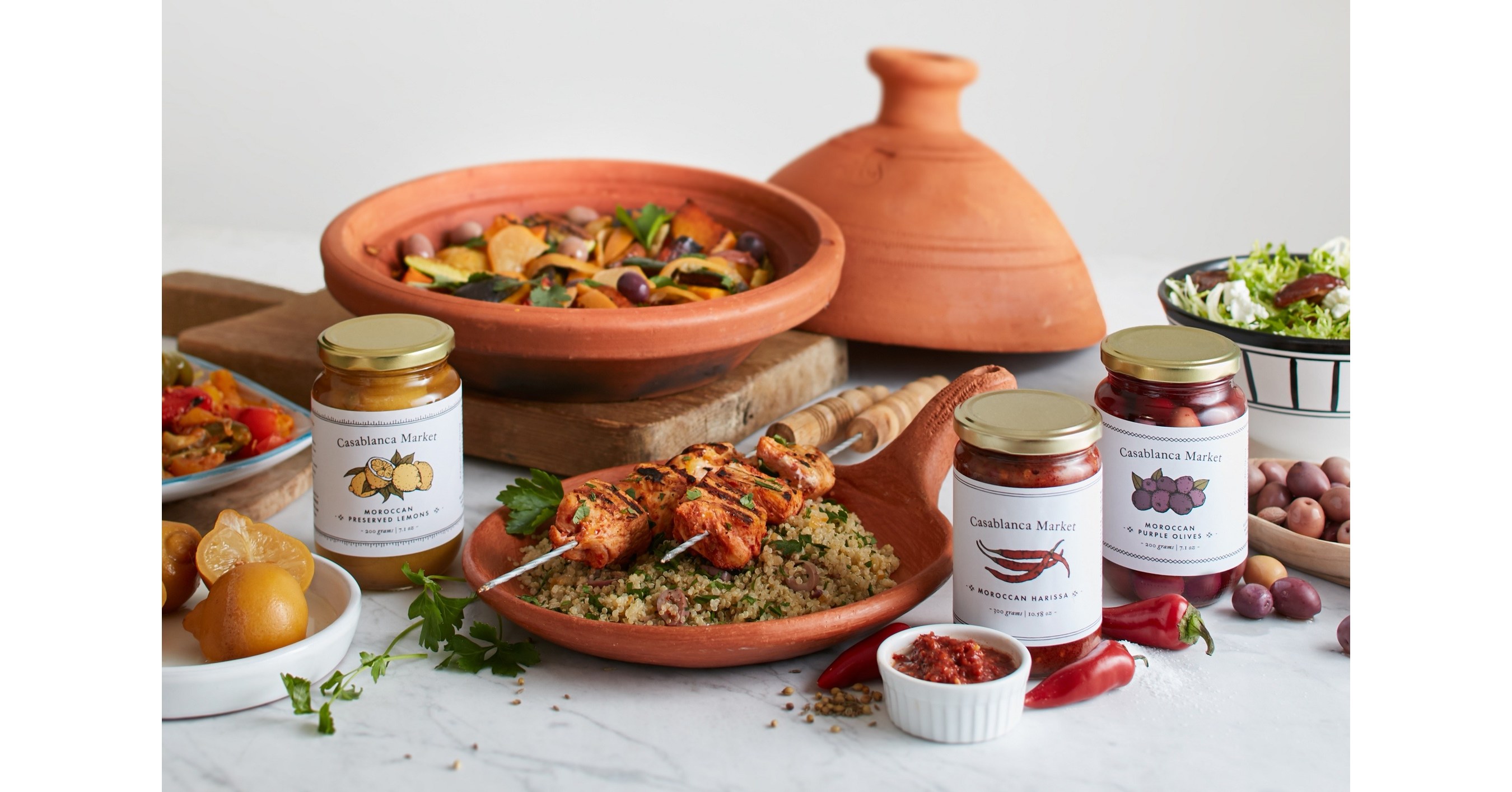 Casablanca Market introduces Two New Moroccan Condiments At The New ...