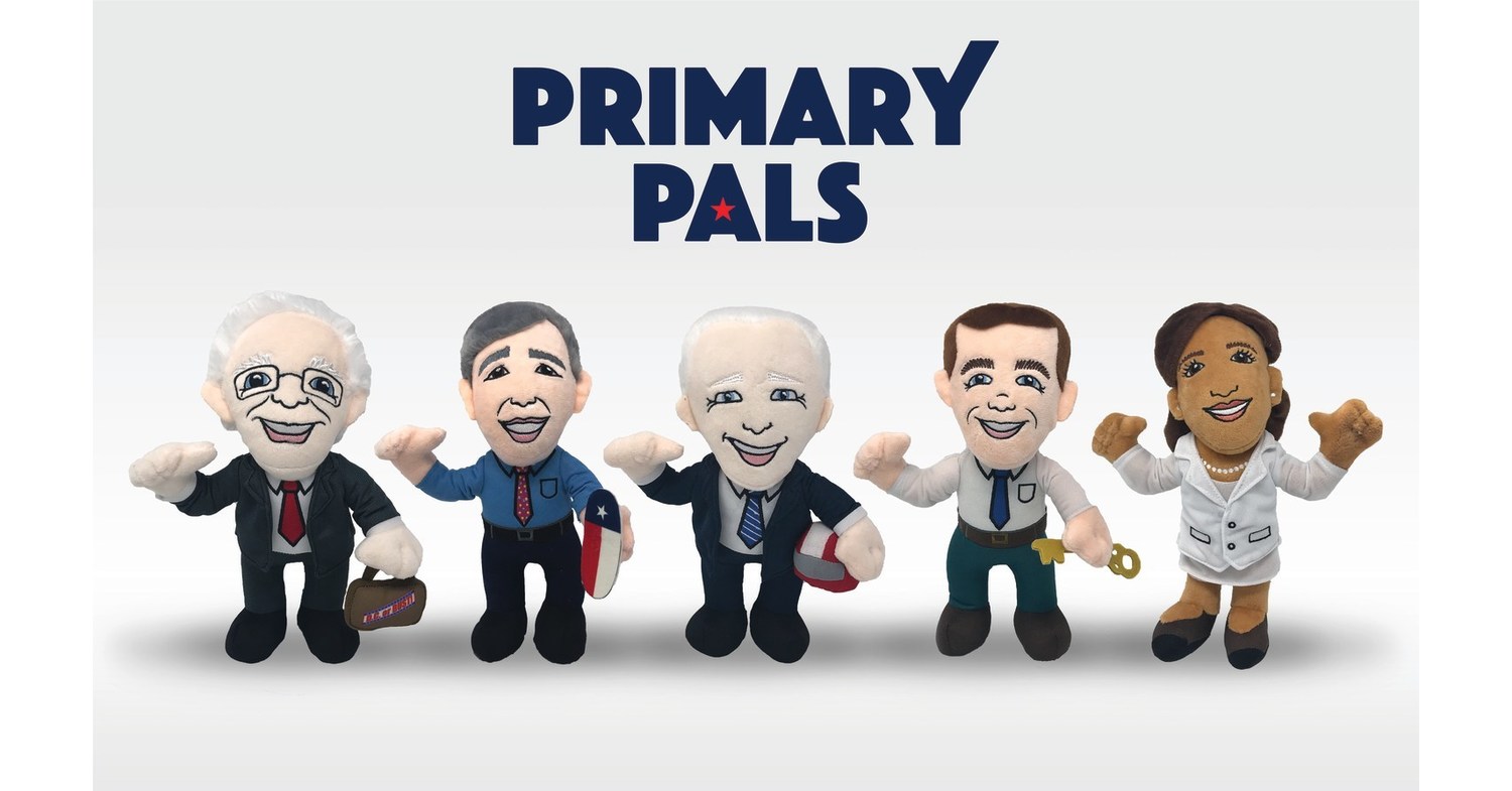 Cuddle Your Candidate Tight Tonight! Primary Pals Plush Dolls Featuring ...