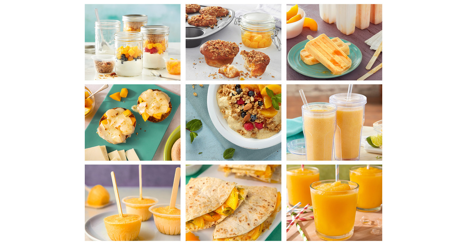 New California Cling Peach recipes designed to get children involved in ...