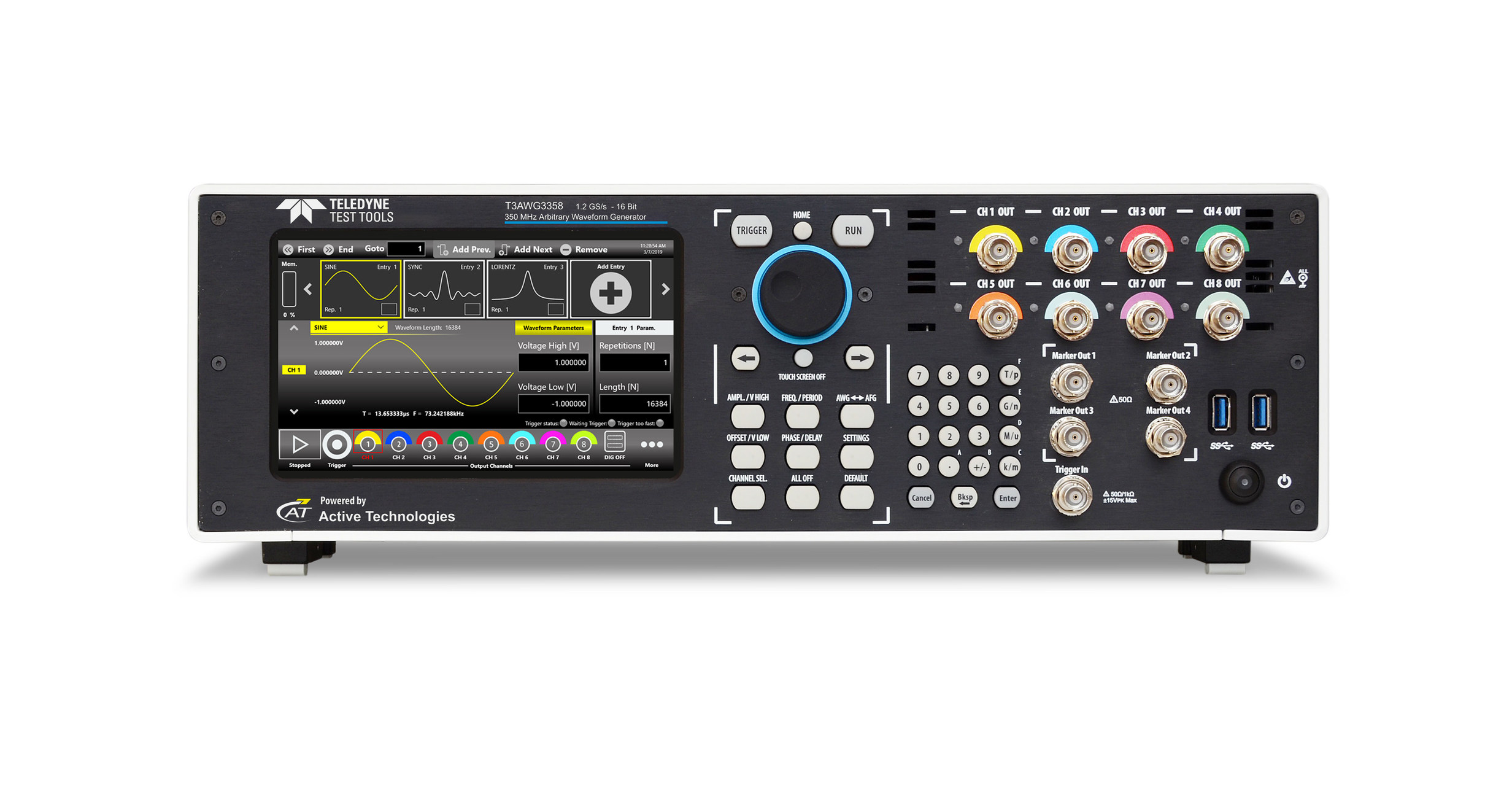 4- and 8-Channel, Multi-Function Arbitrary Waveform Generators Deliver ...