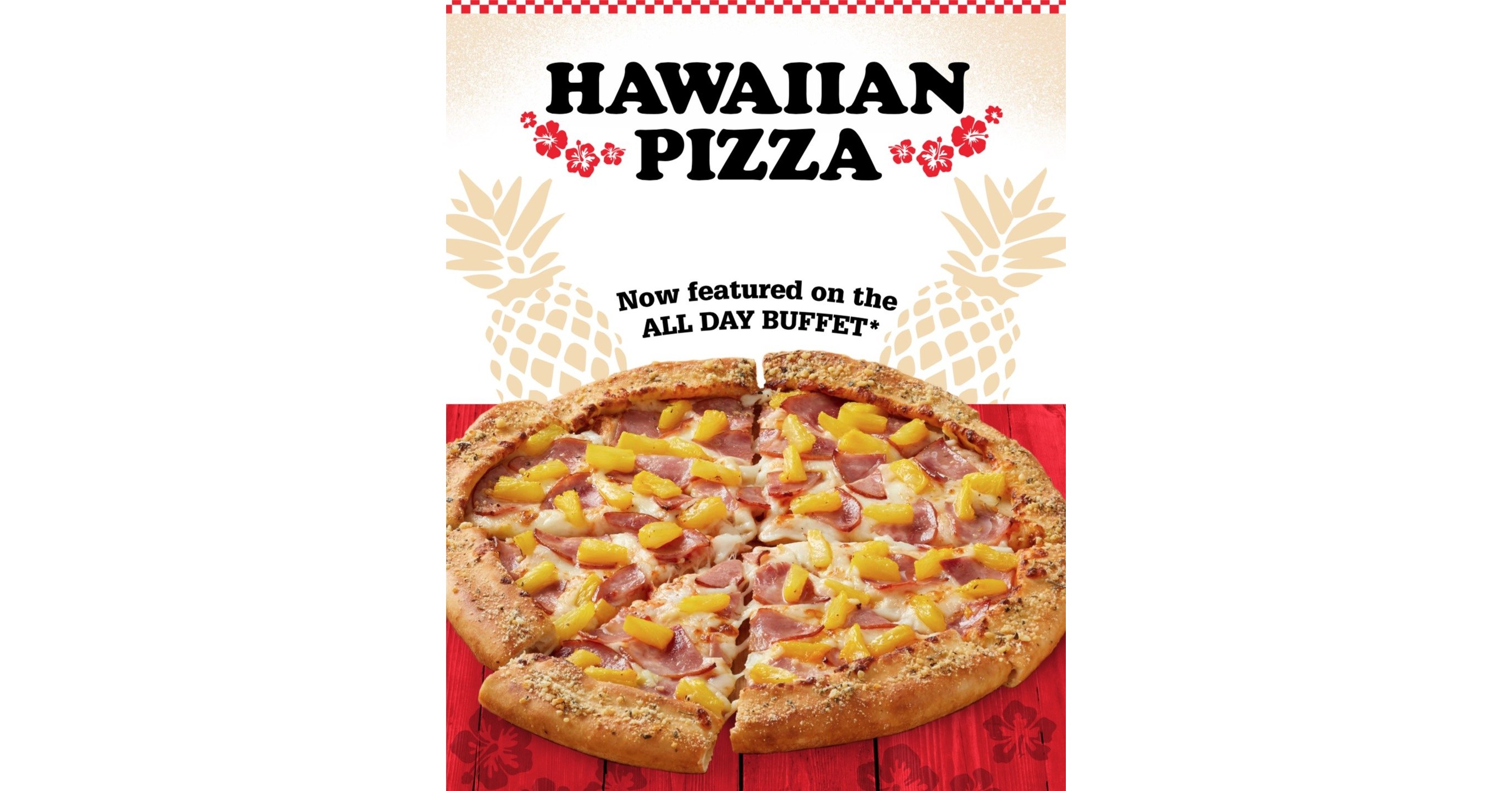 Say Aloha to Hawaiian Pizza at Pizza Inn