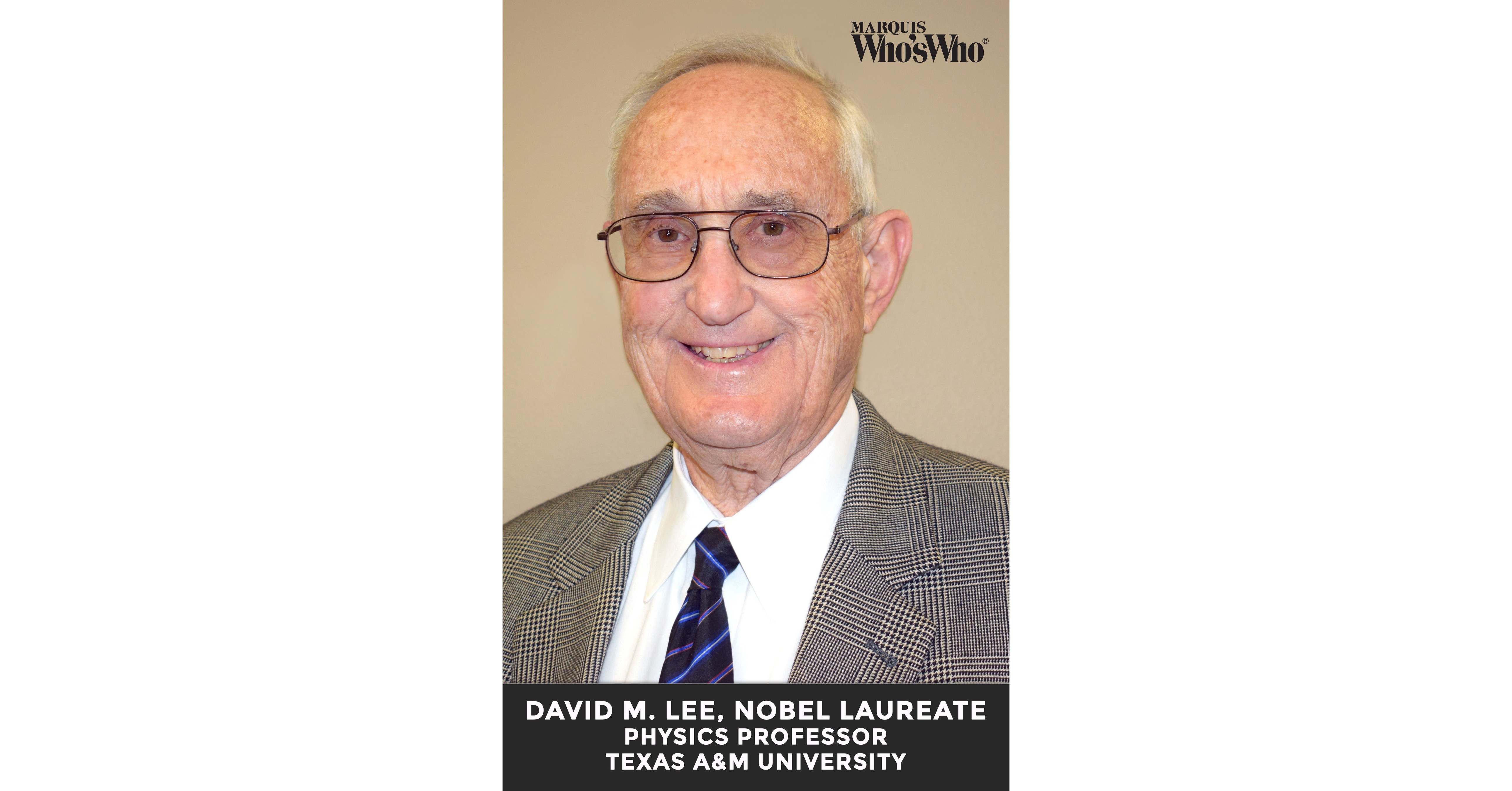 David M. Lee Recognized for Excellence in the Field of Physics