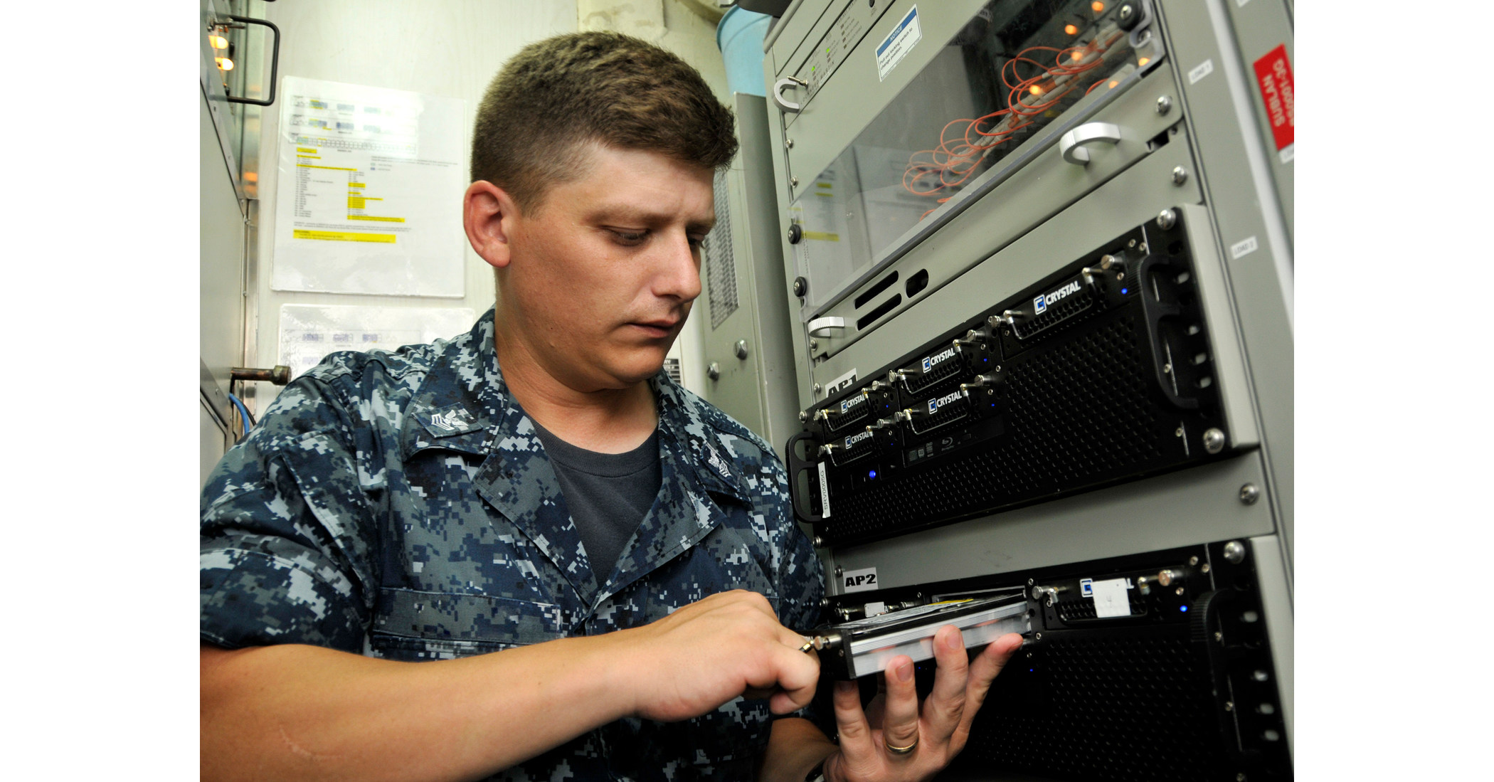 15,000 Rugged Servers by Crystal Group Now Support the U.S. Navy