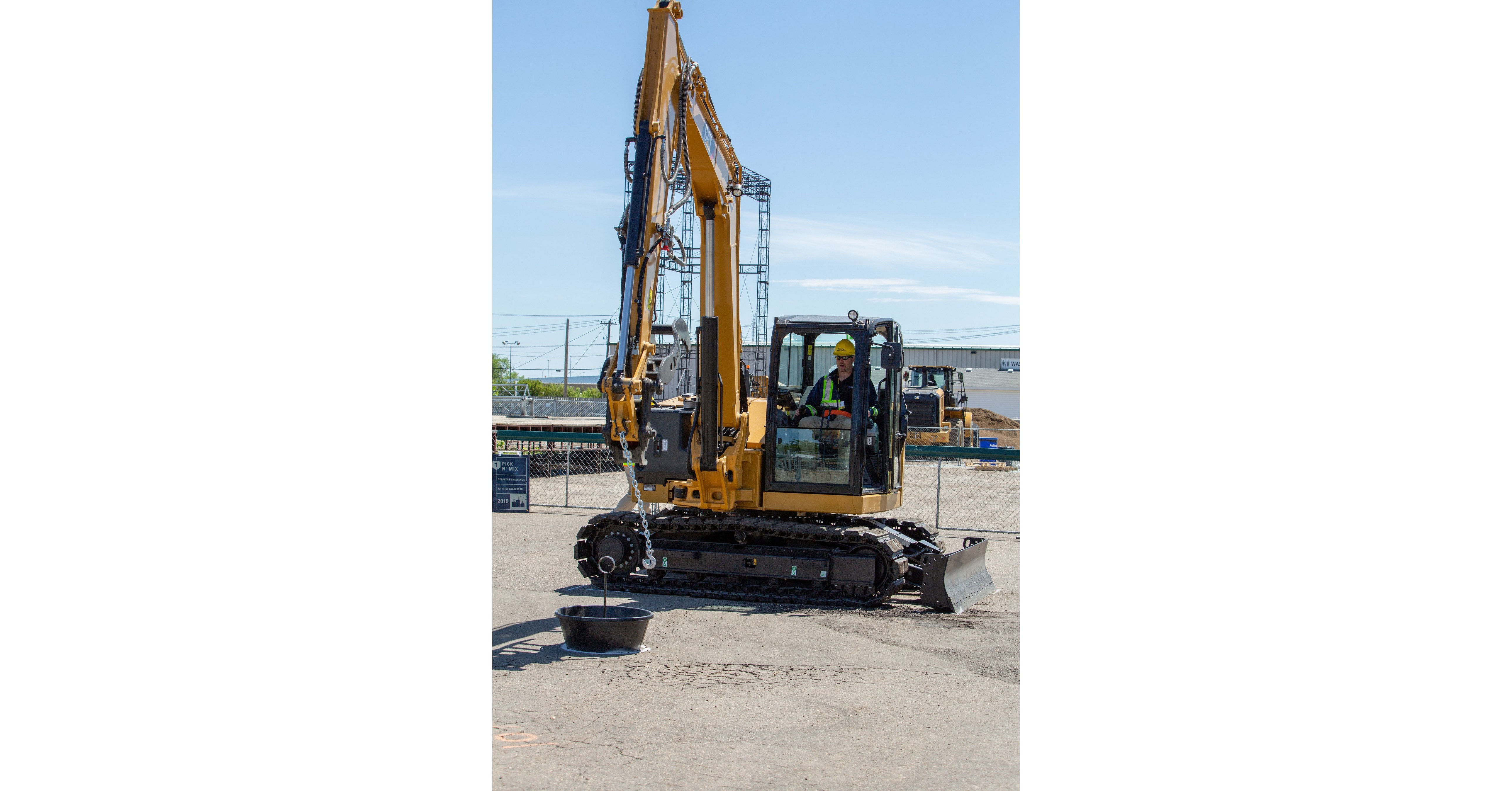 Finning brings first Caterpillar Operator Challenge to Canada