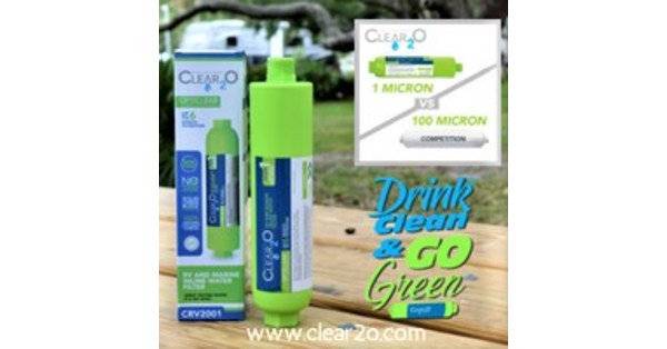 A Better GREEN NEW DEAL! Announcing Clear2O® RV & MARINE Water Filter ...