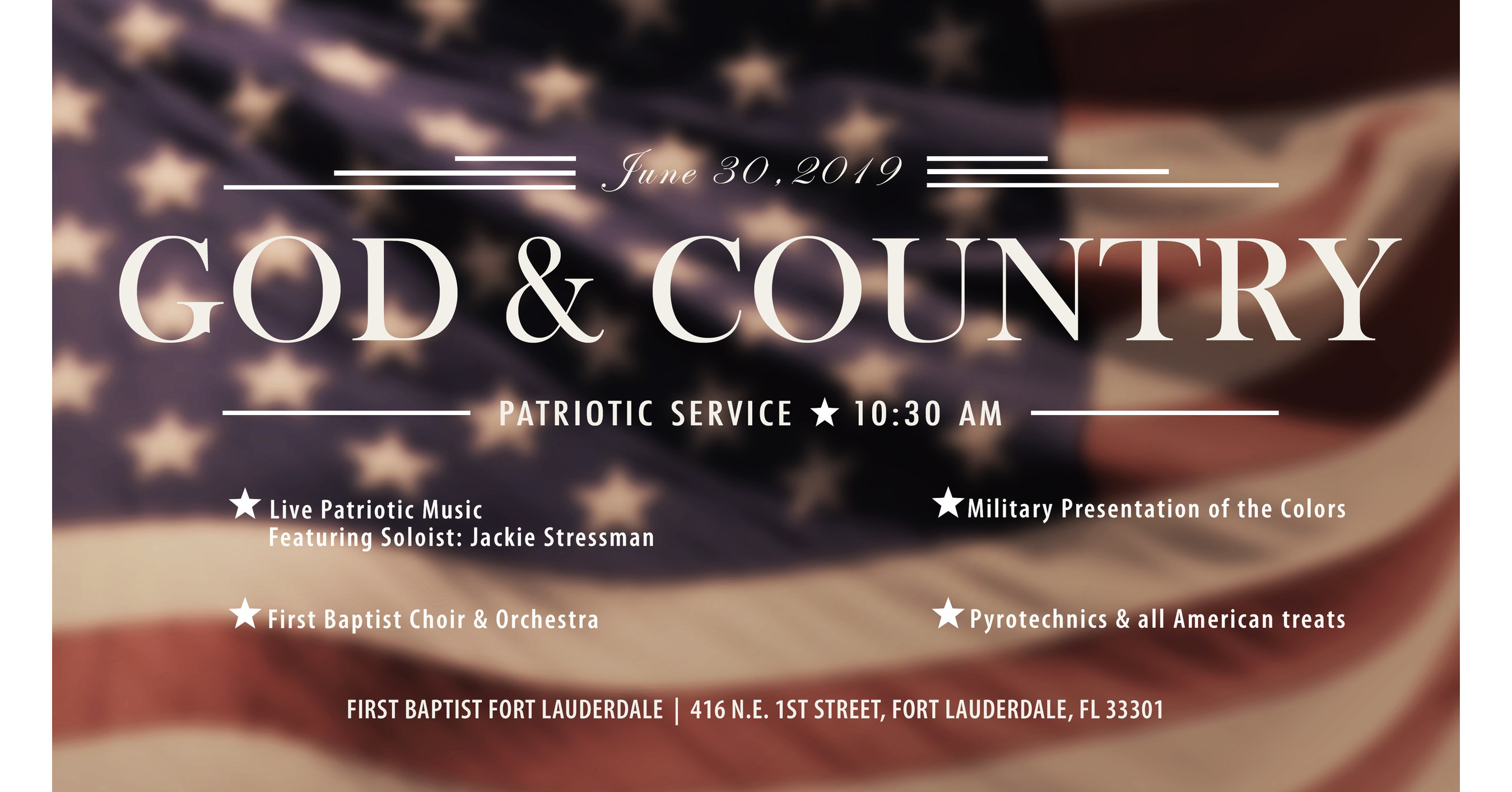 An All American Patriotic Celebration In The Heart Of Downtown Fort ...