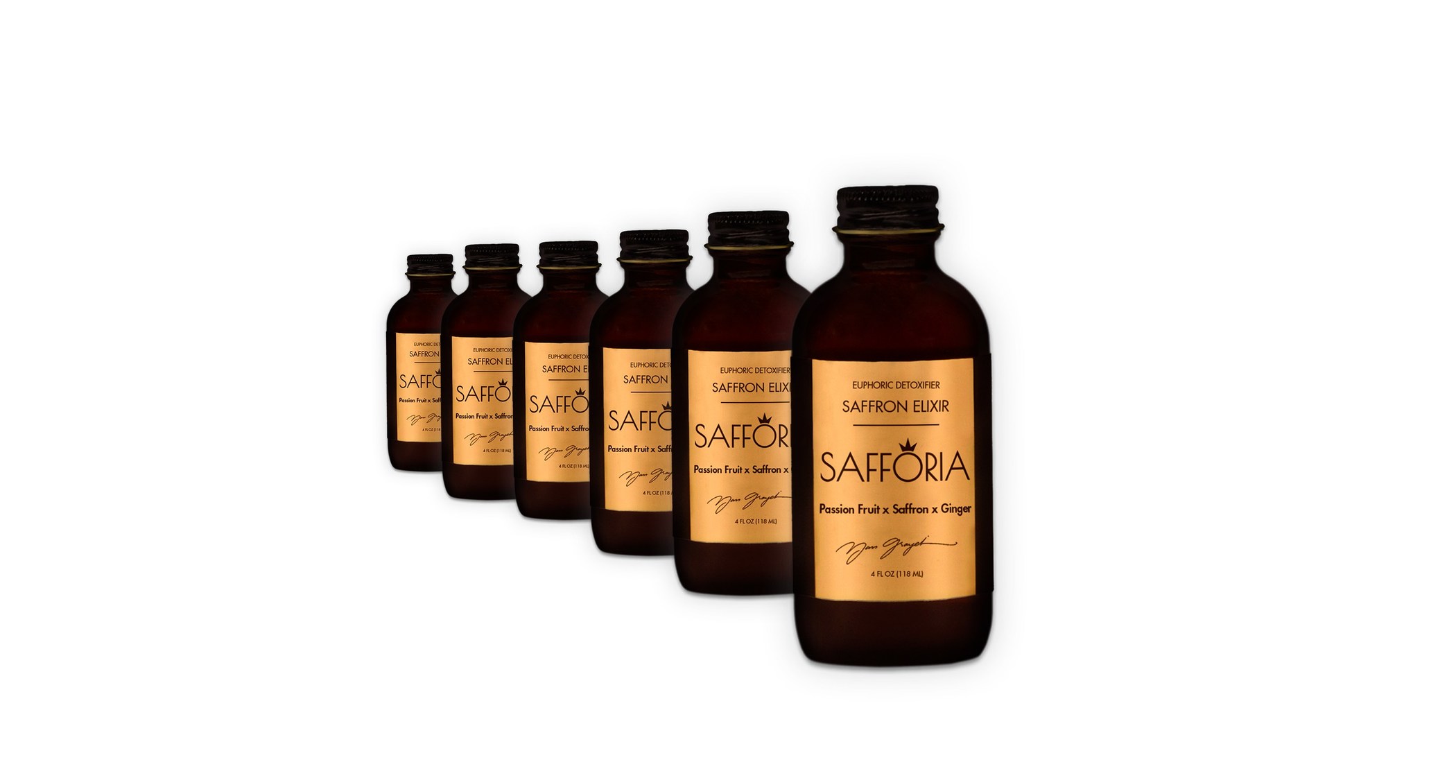 SAFFORIA Debuts Its First Saffron Elixir 4oz. Shot
