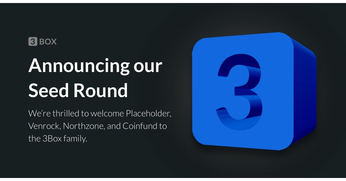 3Box Secures Funding From Placeholder Ventures to Reinvent User Data ...