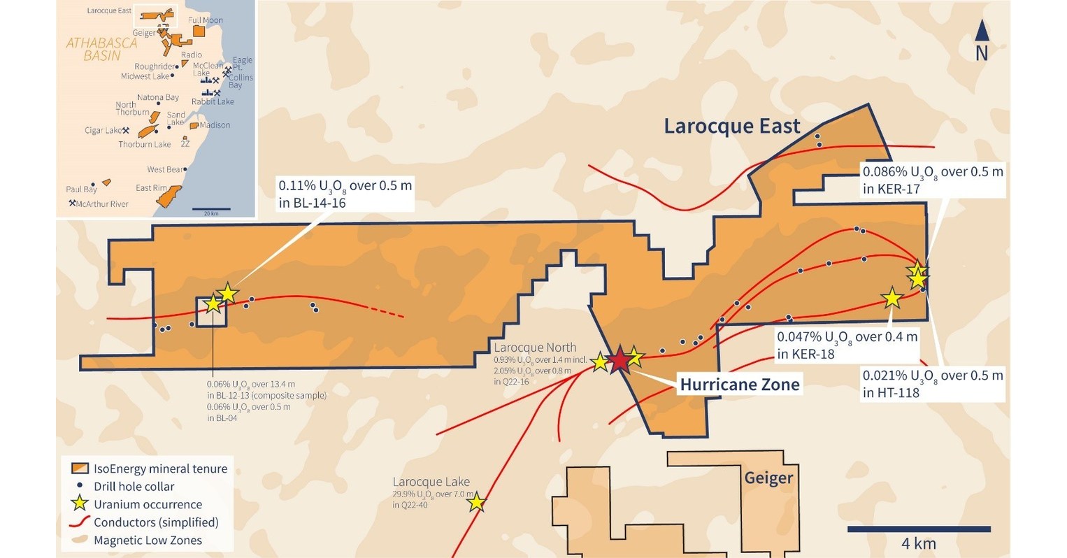 IsoEnergy Intersects Strong Uranium Mineralization in 100m Step-out at ...