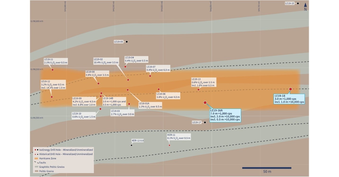 IsoEnergy Intersects Strong Uranium Mineralization in 100m Step-out at ...
