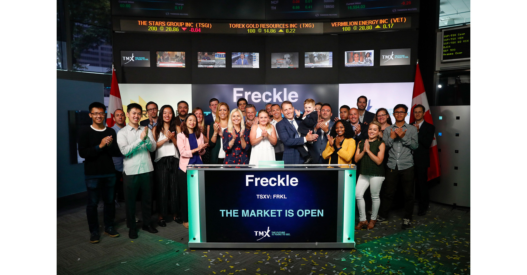 Freckle Ltd. Opens the Market