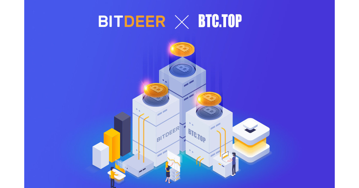 BitDeer.com Partners With BTC.TOP to Provide Better Shared Mining Service