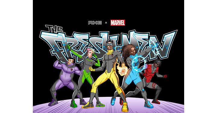 AXE® & Marvel Collaborate To Create A New Team Of Super Heroes: The ...