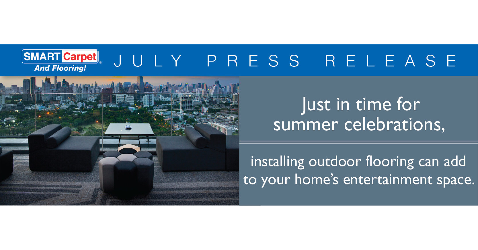 SMART Carpet and Flooring Offers New Ideas for Summer Renovation ...