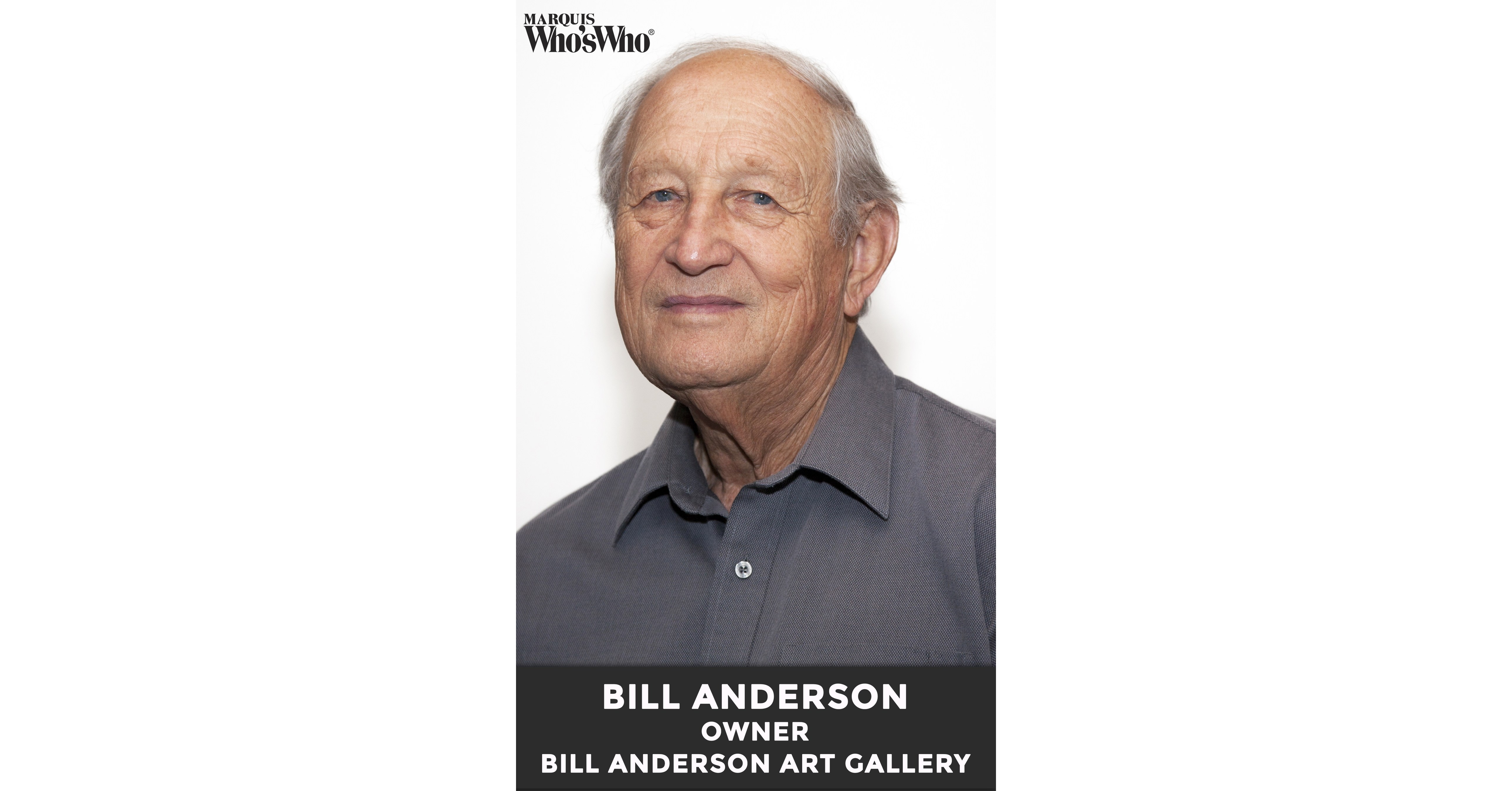 Bill Maxwell Anderson Recognized for Excellence in Art