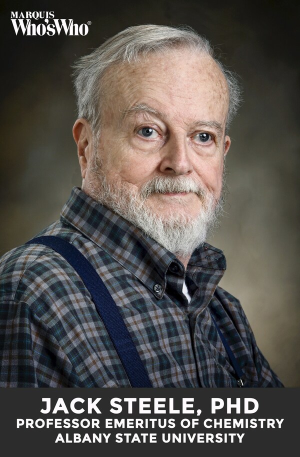 Jack Steele, PhD, Recognized for Excellence in Chemistry