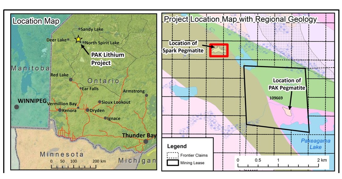 Frontier Lithium commences Phase II drill program on the Electric ...