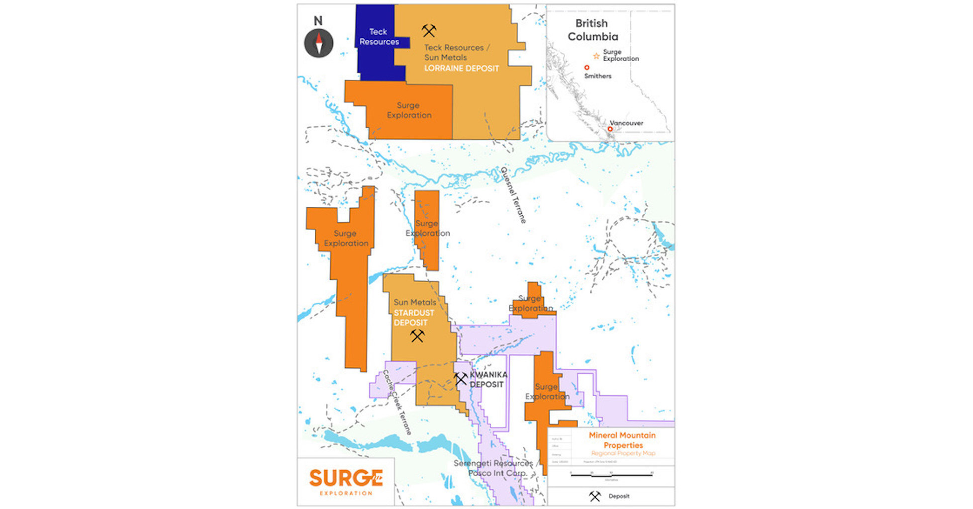 Surge Exploration 2019/2020 Plans Include a Focus on BC Gold