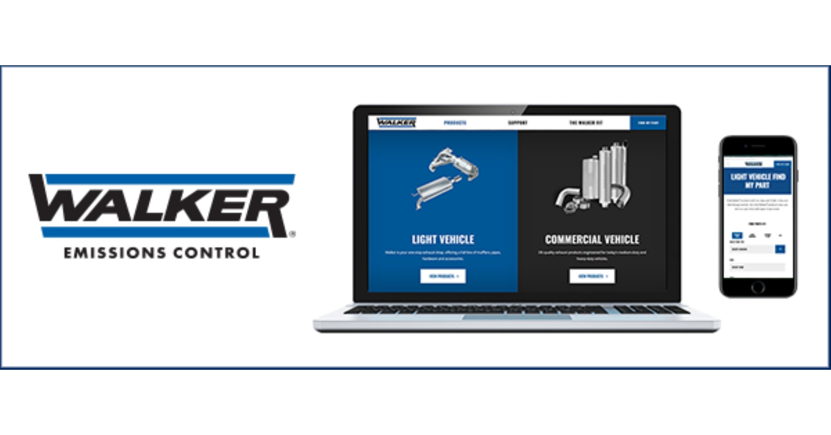 Walker® Emissions Control Brand Launches New Website for a More Robust ...