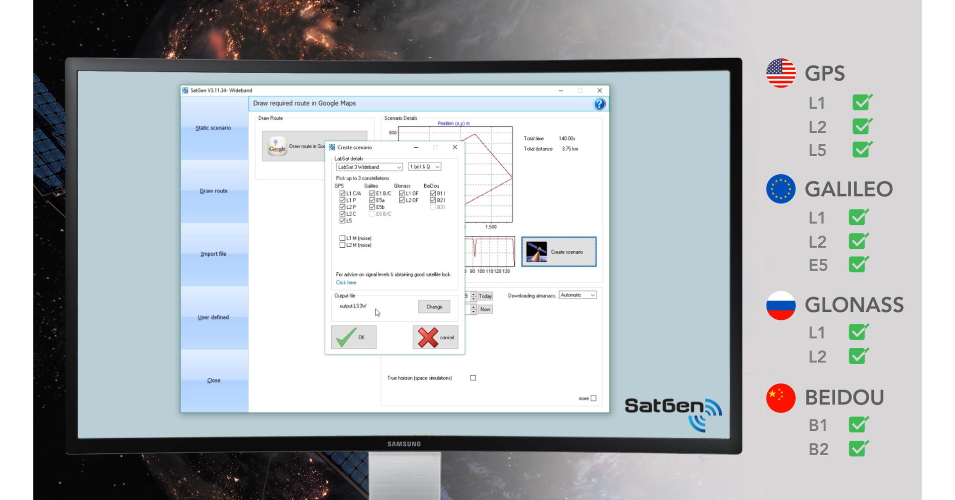 RACELOGIC Announces SatGen Galileo Update