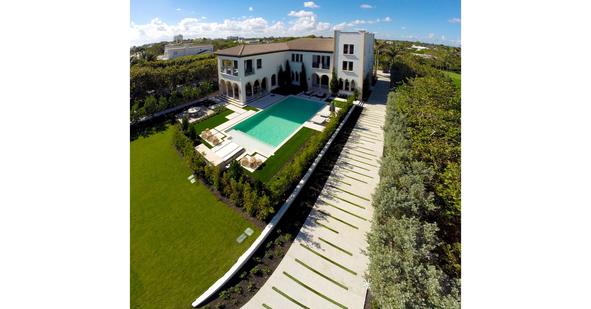 Artificial Grass Installation Elevates South Florida Home