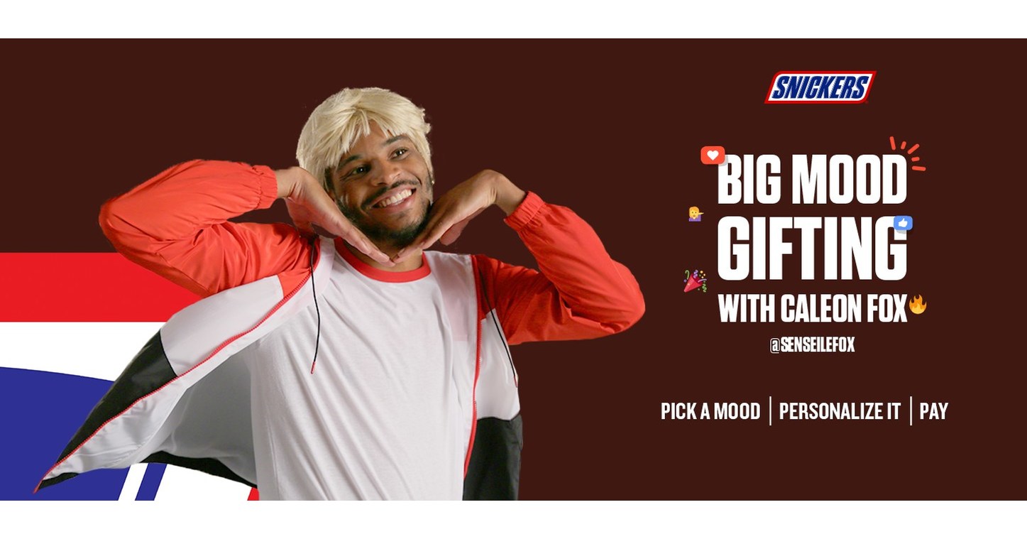 SNICKERS® Brings Humor And Tasty Satisfaction To Mobile Gifting Program