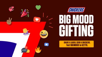 SNICKERS® Brings Humor And Tasty Satisfaction To Mobile Gifting Program