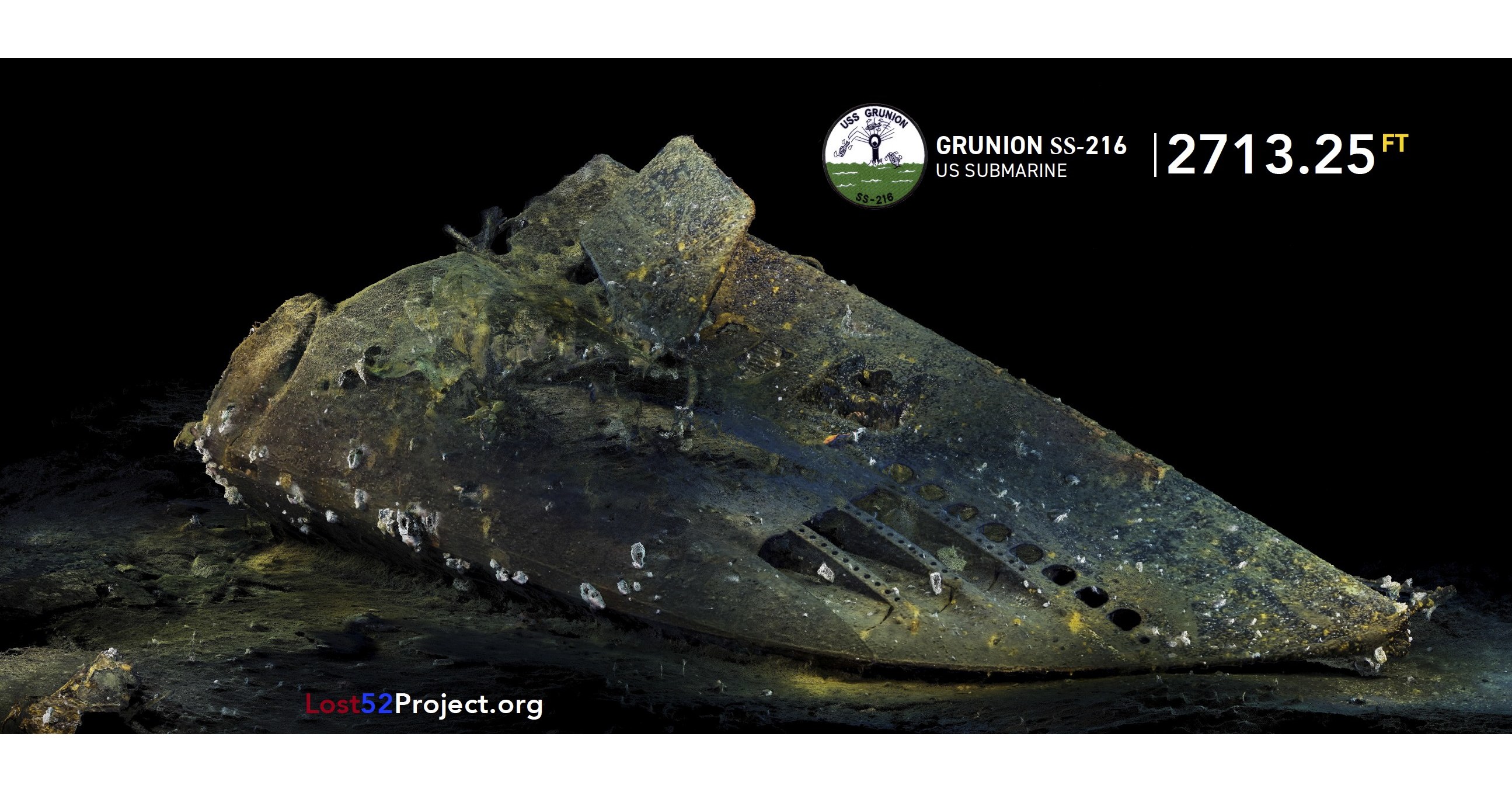 Fourth WWII US Submarine Discovery Continues Lost 52 Projects Mission ...