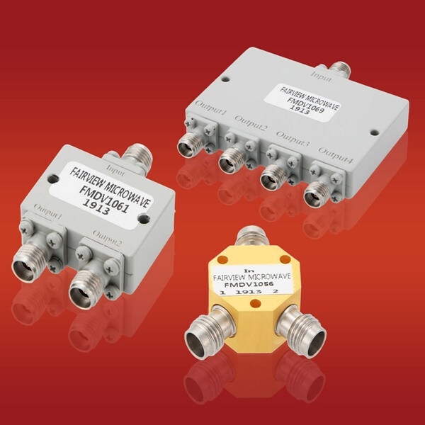 Fairview Microwave Releases New High Frequency Power Dividers Operating ...