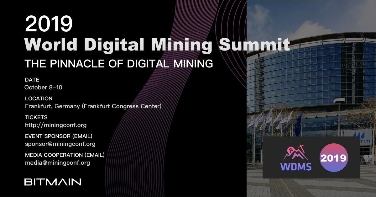 Bitmain's highly anticipated World Digital Mining Summit to address the ...