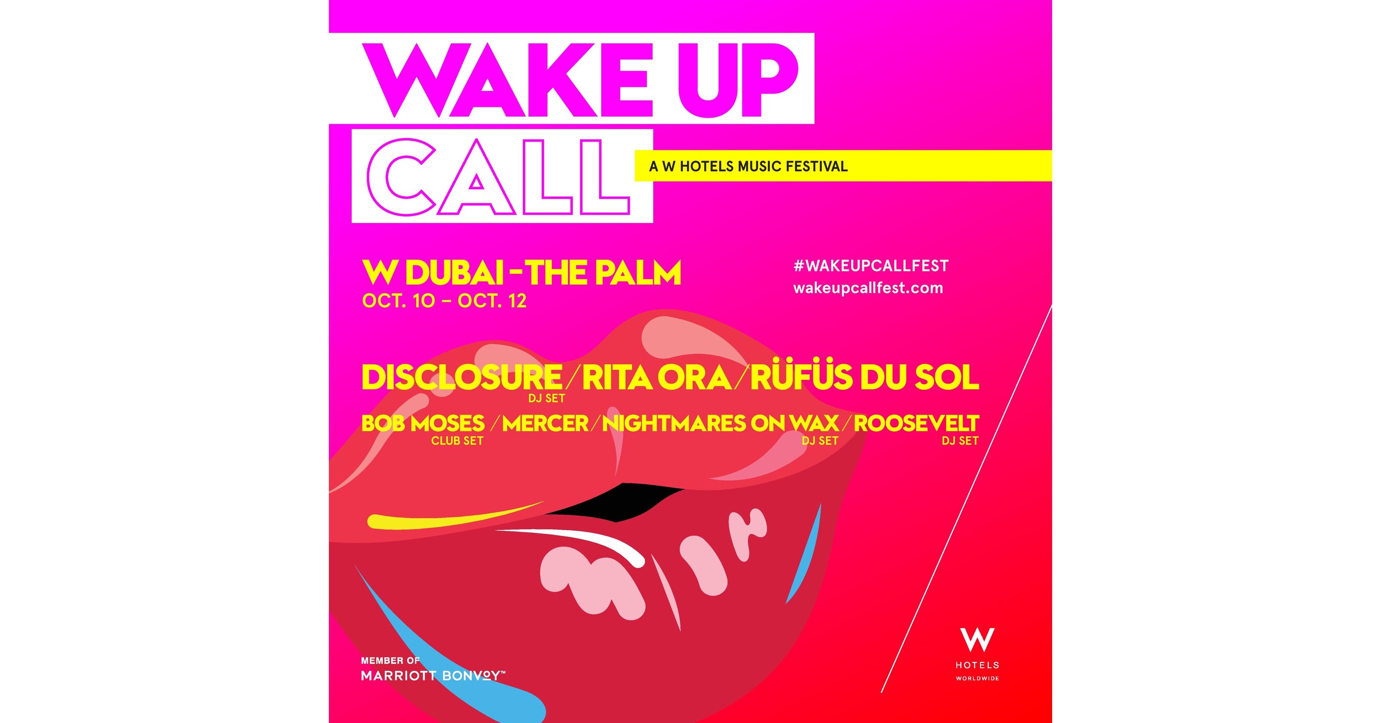 Encore: W Hotels Brings WAKE UP CALL To W Dubai - The Palm