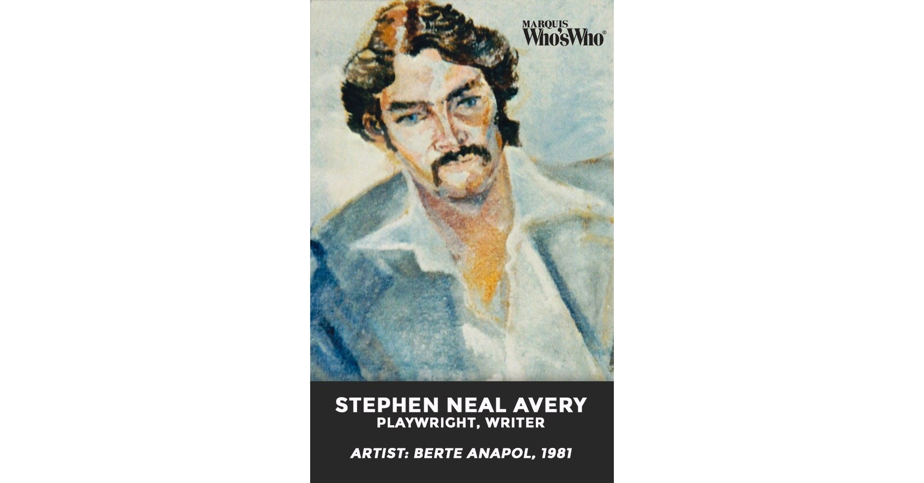 Stephen Neal Avery Recognized for Excellence in Writing