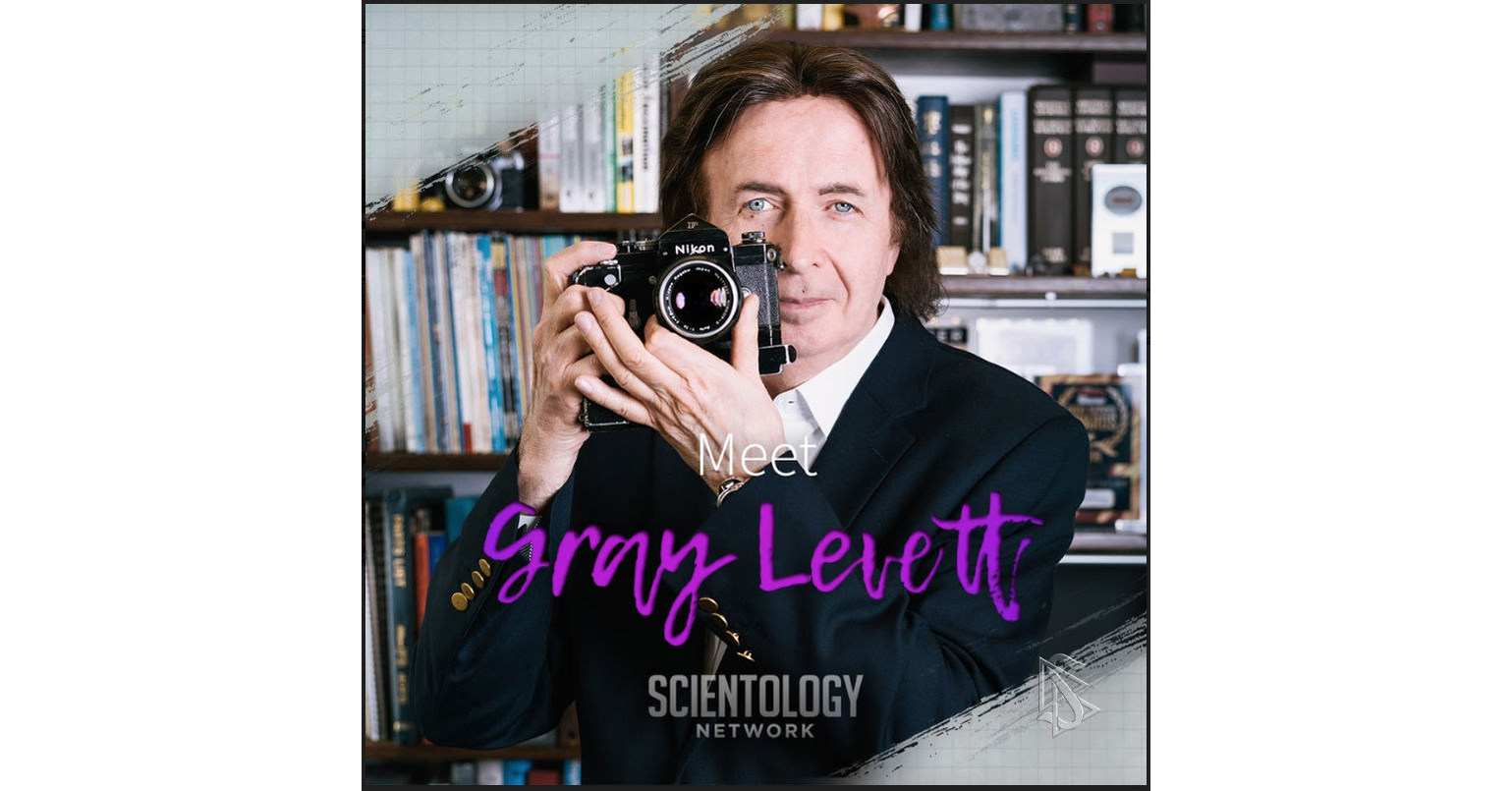 Meet a Scientologist Focuses on Gray Levett
