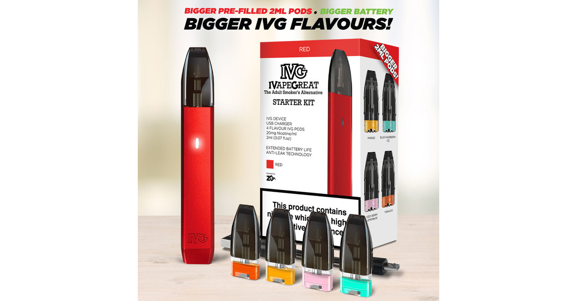 Will IVG's New Pod System Help You Switch to Vaping From Harmful Smoking?