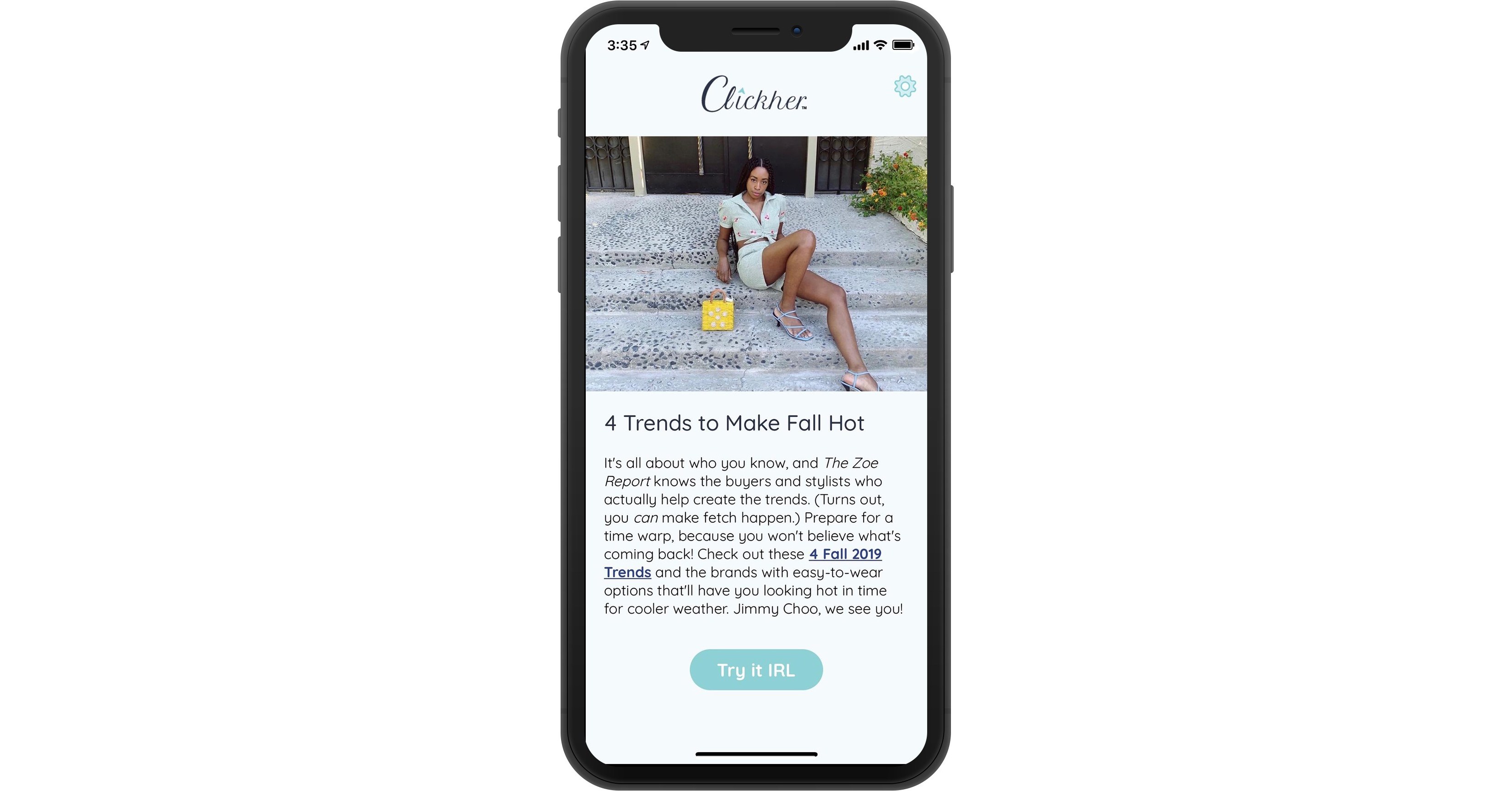 Clickher App Solves Info Overload For Fashion-Conscious Women