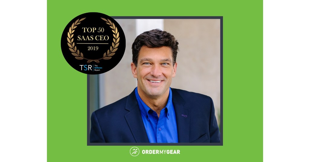 OrderMyGear's Dave Dutch Named one of the Top 50 SaaS CEOs