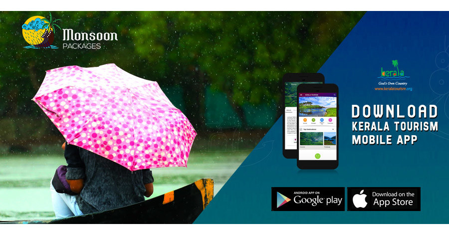 Kerala Tourism Launches its App; Introduces Monsoon Packages