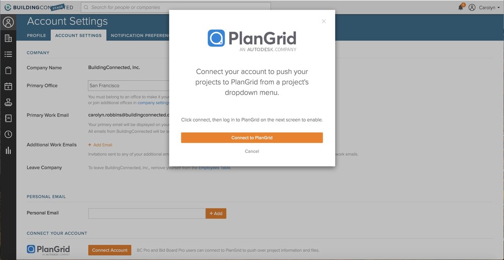 Autodesk Integrates BuildingConnected with PlanGrid to Streamline ...