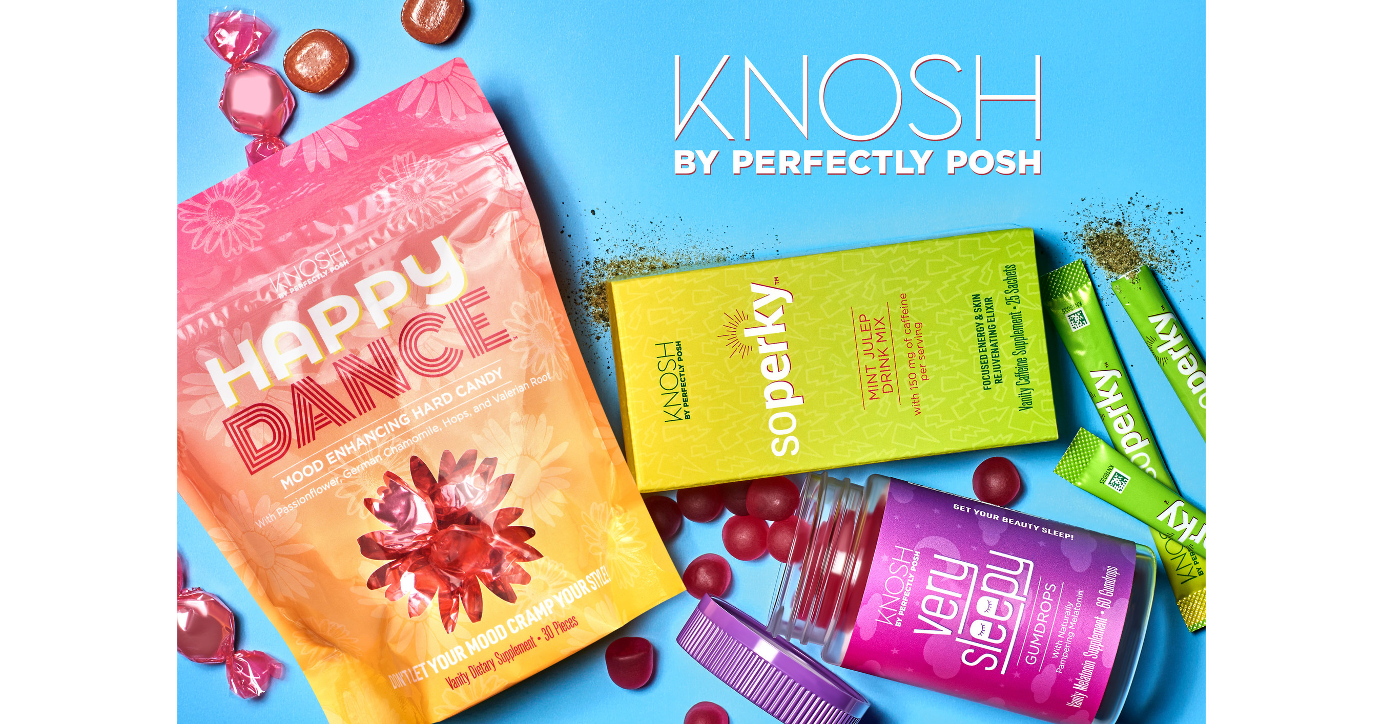 Perfectly Posh Introduces New Knosh Vanity Supplement Line
