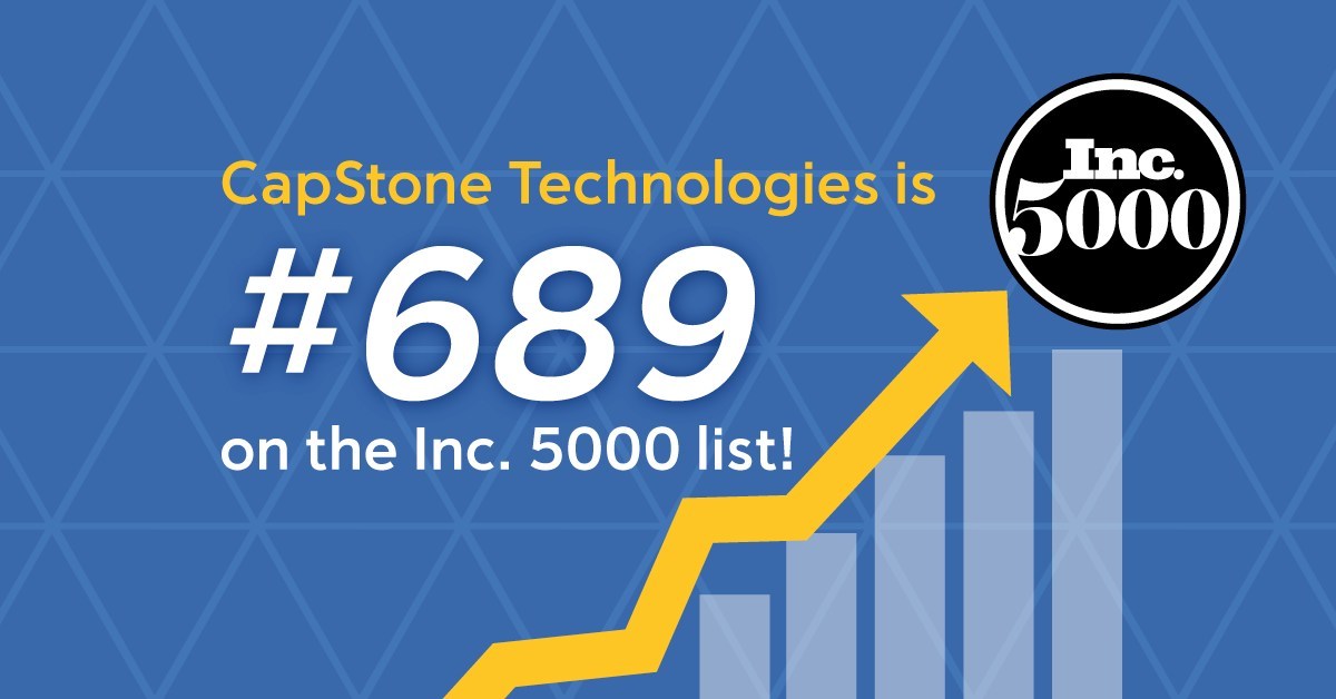 CapStone Technologies Recognized by Inc. 5000 as One of the Fastest ...